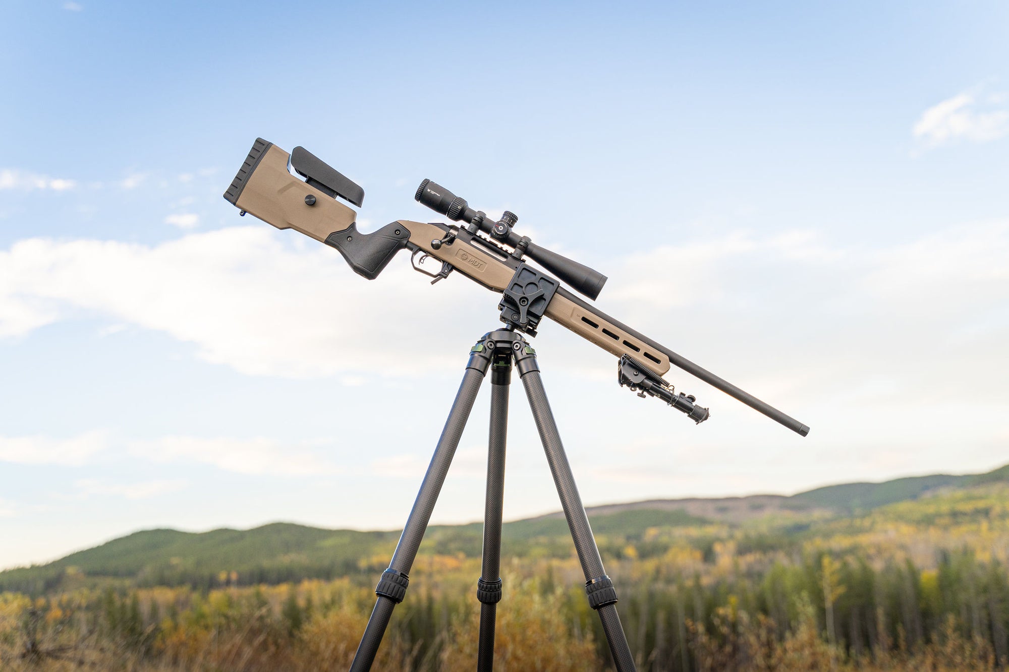 FANAUE Universal Gun Clamp for Hunting Tripod Rest,Arca Swiss Rifle Sa ...